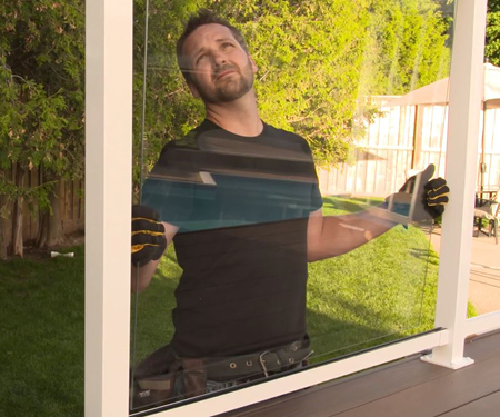 Tempered Glass Installation